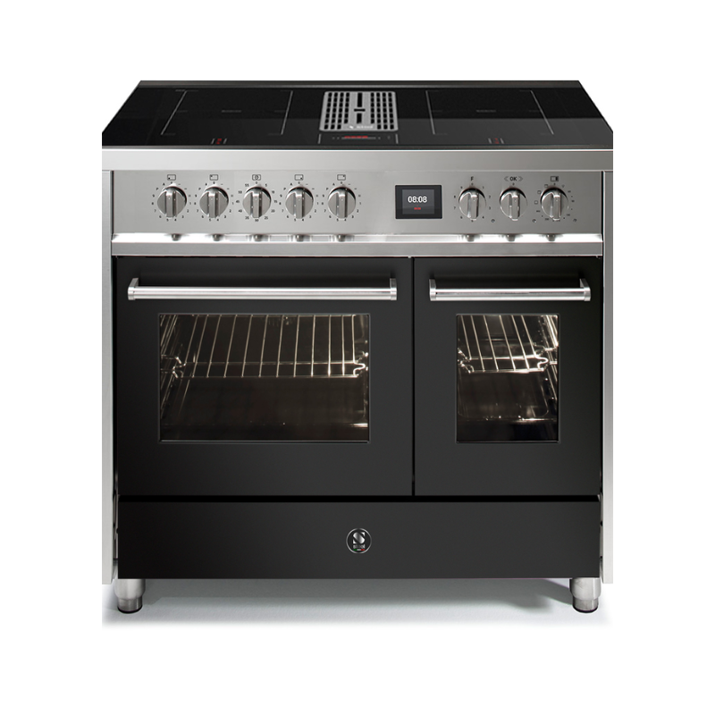 Steel Fornuis Enfasi Mistral 100 All Black kopen?| EQ10F-4FIK | Jones ...