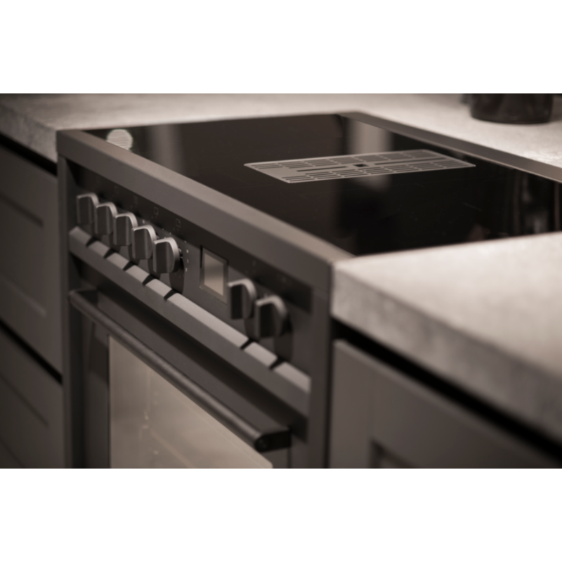 Steel Fornuis Enfasi Mistral 90 All Black kopen?| EQ9F-4FIK | Jones ...